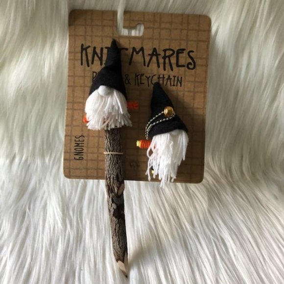 Knitmares | Accessories | Knitmares Pencil Keychain Gnomes Set | Poshmark